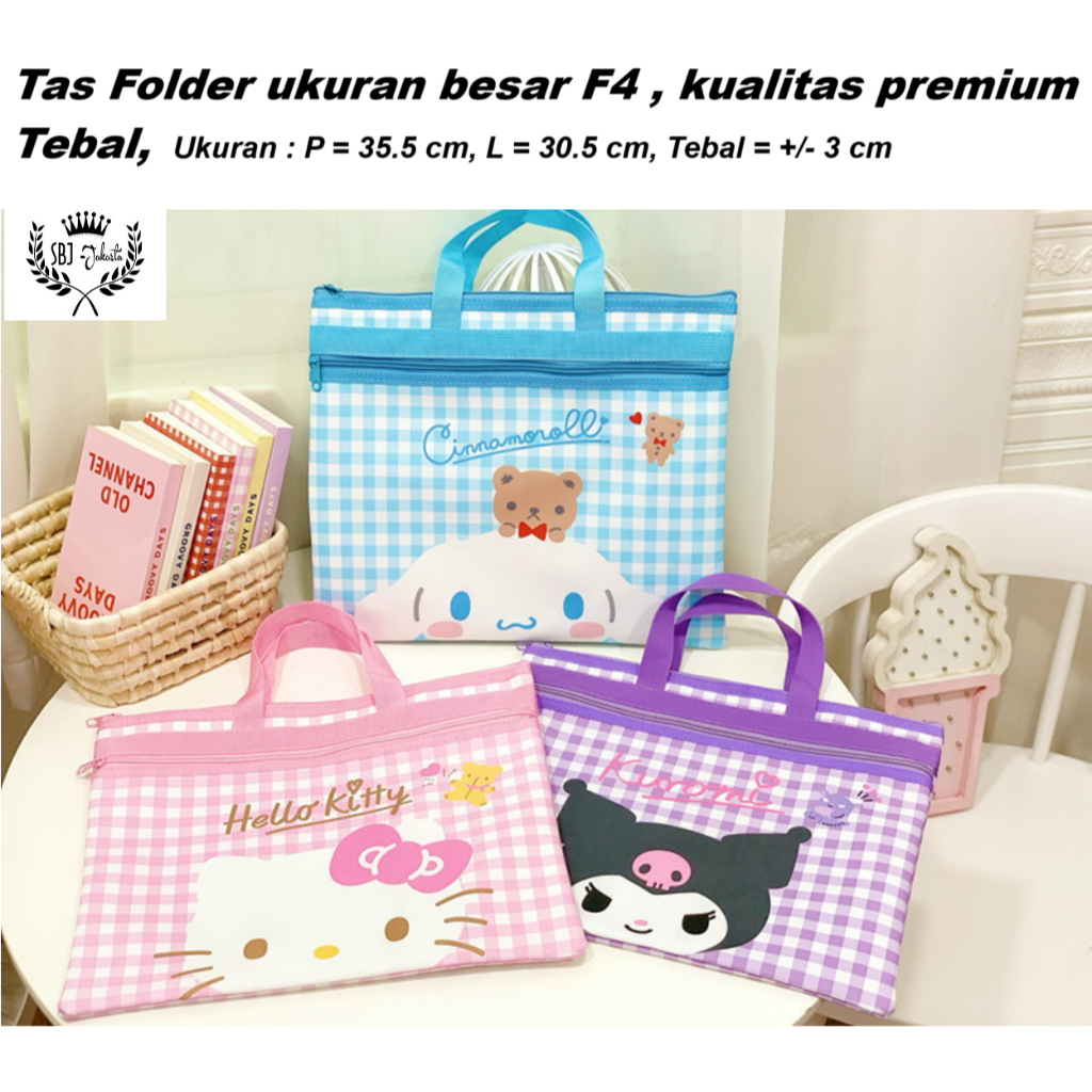 Jual Tas Folder F4 BESAR premium quality / Tas kursus / Tas buku gambar ...