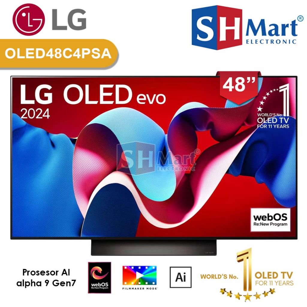 Jual OLED TV LG 48 INCH OLED OLED48C4PSA SMART TV 4K UHD DOLBY VISION ...
