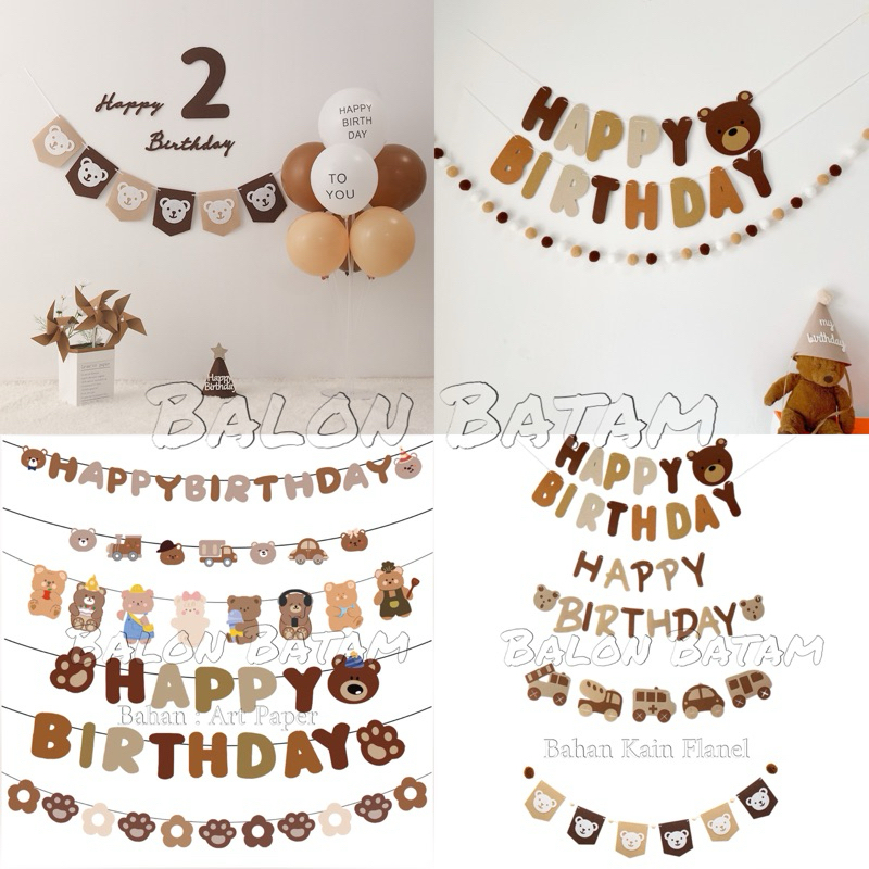 Jual Banner Bear Ins korea new | Shopee Indonesia