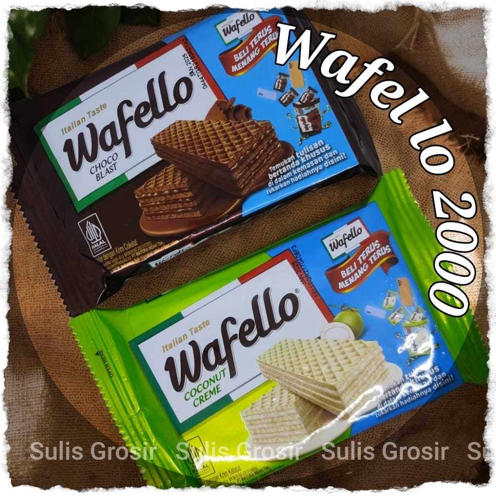 Jual Wafer Roma Wafello 2000 Italian Taste 43gr | Shopee Indonesia