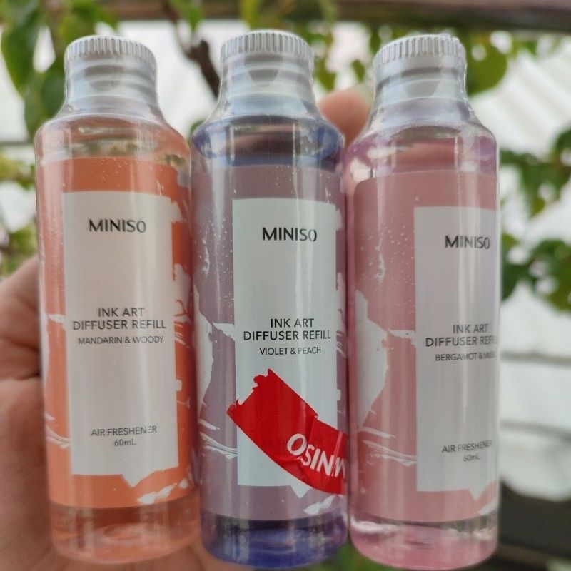 Jual MINISO REFILL REED DIFFUSER INK ART PENGHARUM RUANGAN REFILL ISI ...