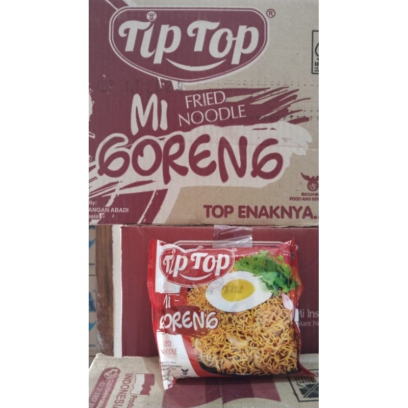 Jual MIE TIP TOP (1 DUS ISI 40 PCS) + Bubble wrap | Shopee Indonesia