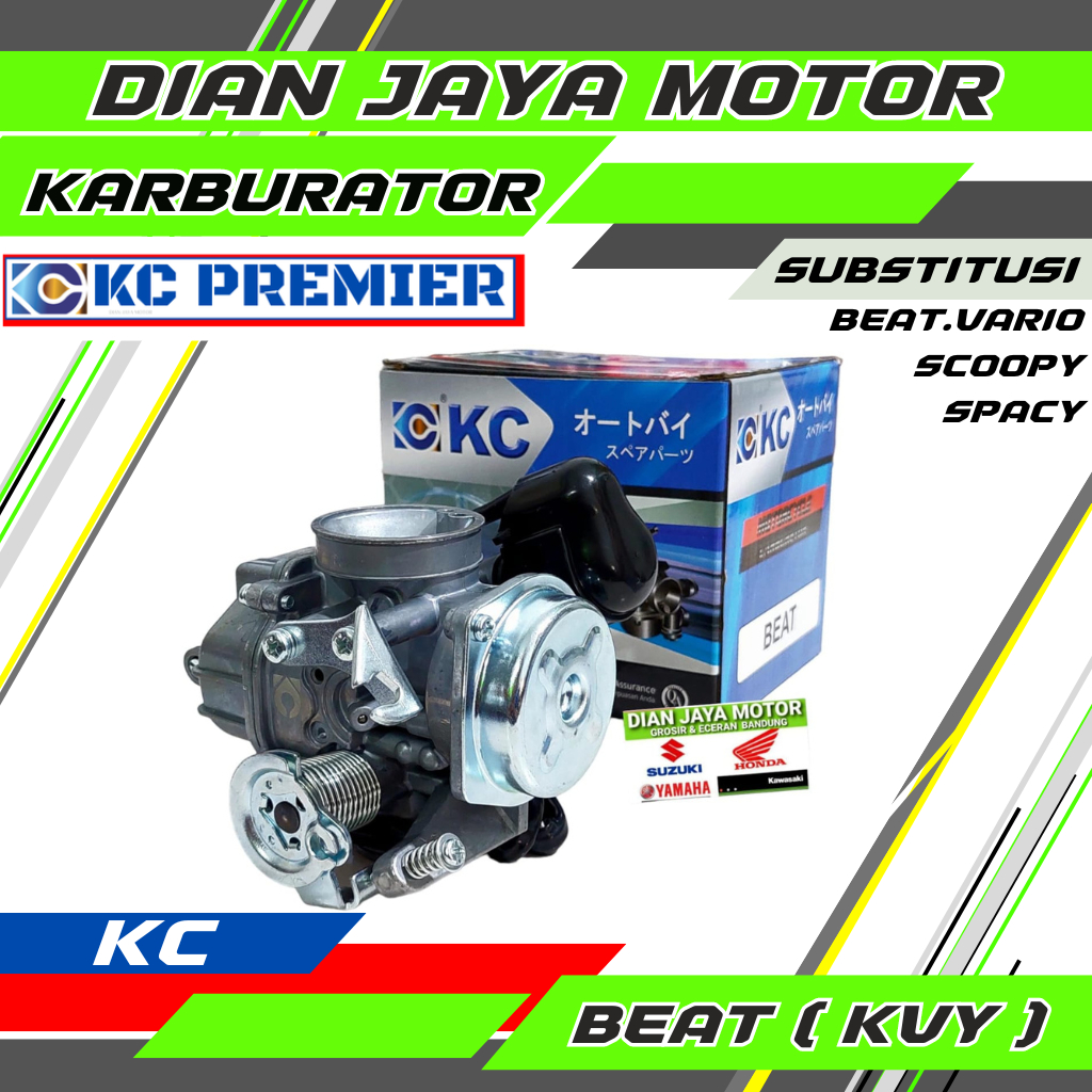 Jual Karburator Beat Vario KVY KC Premier Karbu Honda Beat Vario Scoopy ...
