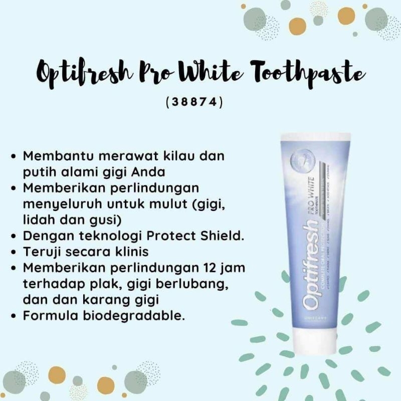 Jual Optifresh Pro White Toothpaste | Shopee Indonesia