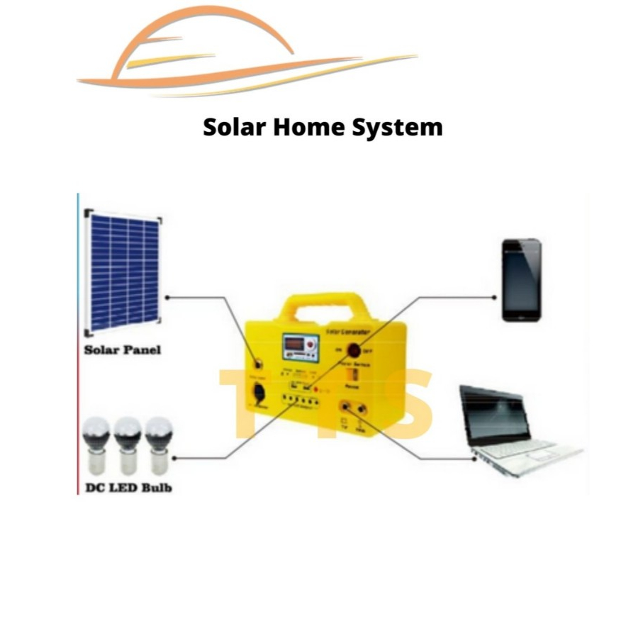 Jual Paket SHS Solar Generator Portable Home System SG1220W 50WP SG ...