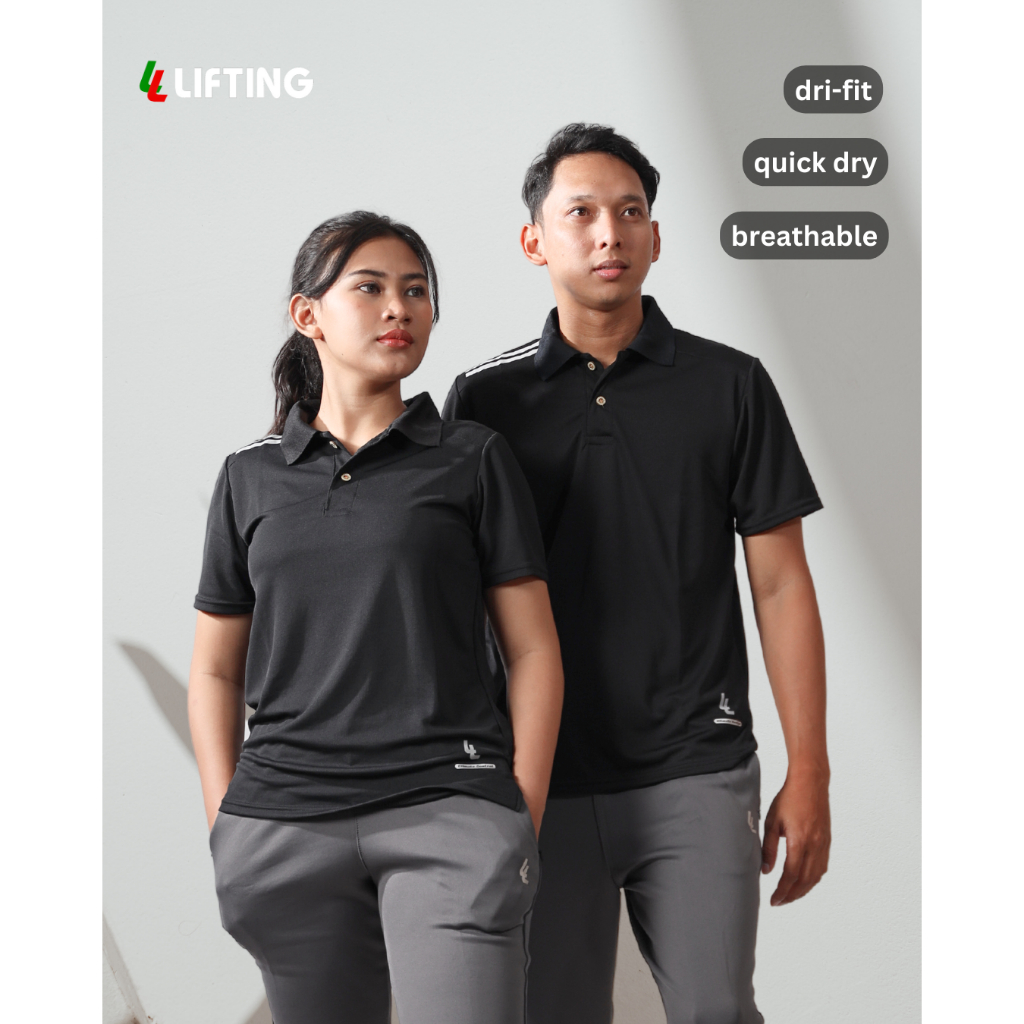 Jual KEMEJA VDF 6001 LIFTING / polo baju olahraga dri fit | Shopee ...