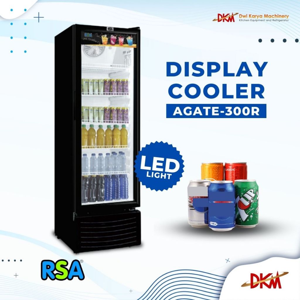 Jual Showcase Cooler Agate-300/Display cooler RSA Agate 300/Agate-300 N ...