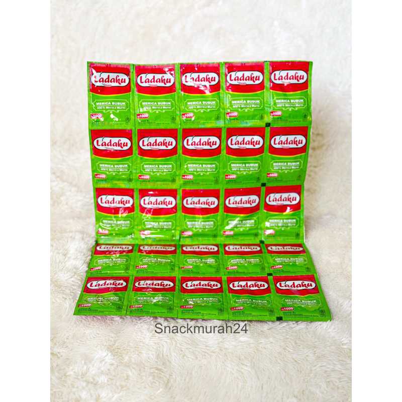 Jual Ladaku Merica Bubuk Per Renteng isi 10 Sachet | Shopee Indonesia