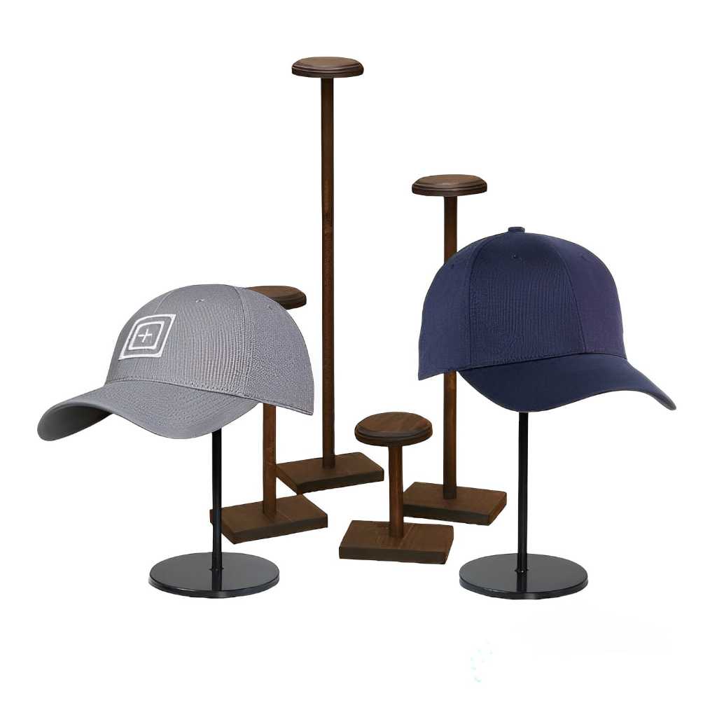 Jual Stand Display Gantungan Topi Rak Tempat Penyimpanan Topi Gantungan ...