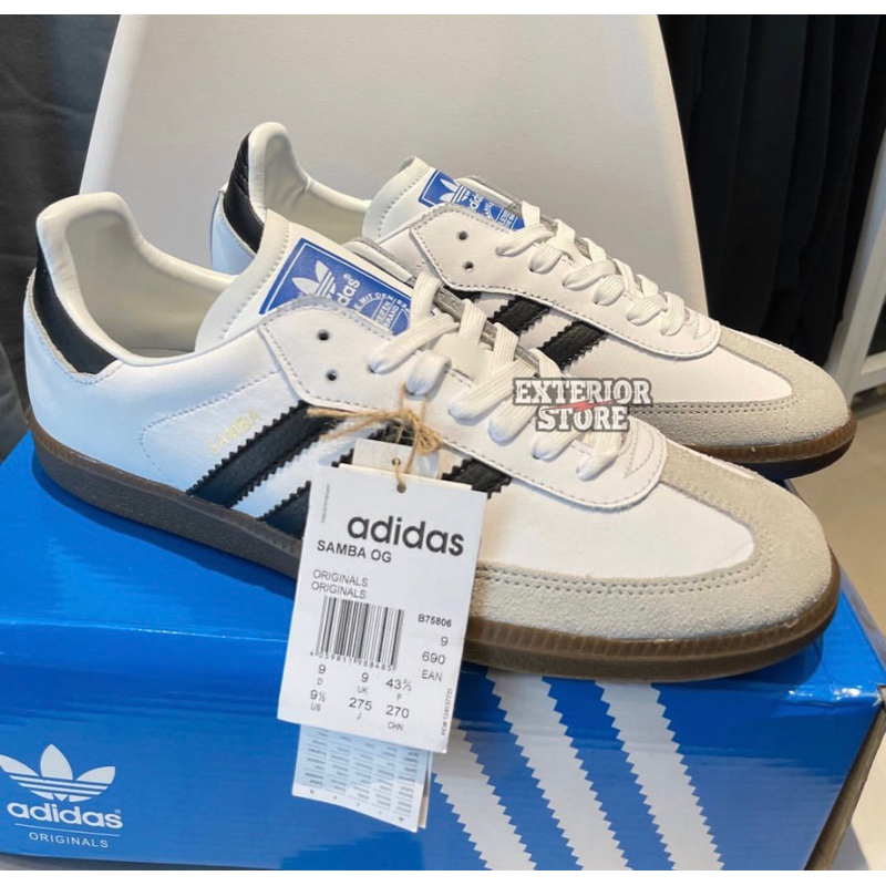 Jual Sepatu Sneakers Ad*das Samba White gum - Samba White Gum Og ...