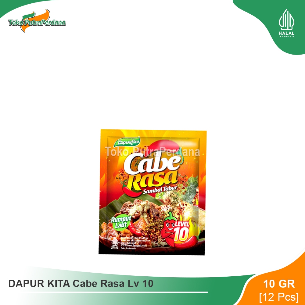 Jual DAPUR KITA Cabe Rasa Tabur Lv 10 (12 Pcs) | Shopee Indonesia