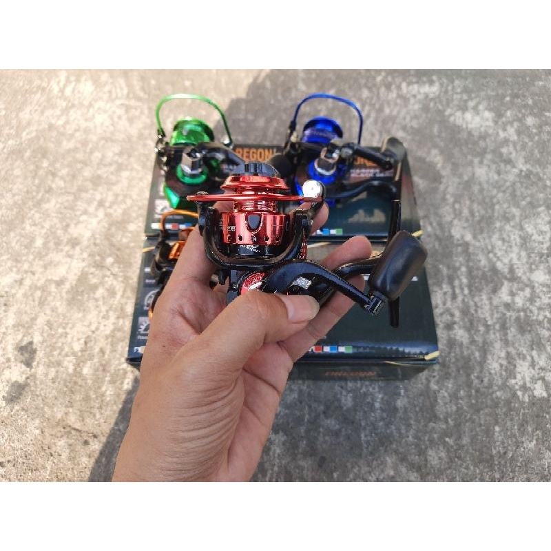 Jual Mini Reel Oregon Harper 300 Black Series | Shopee Indonesia