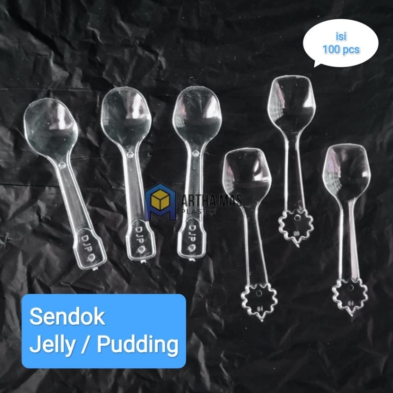 Jual Sendok Jelly / Pudding @100 pcs | Shopee Indonesia