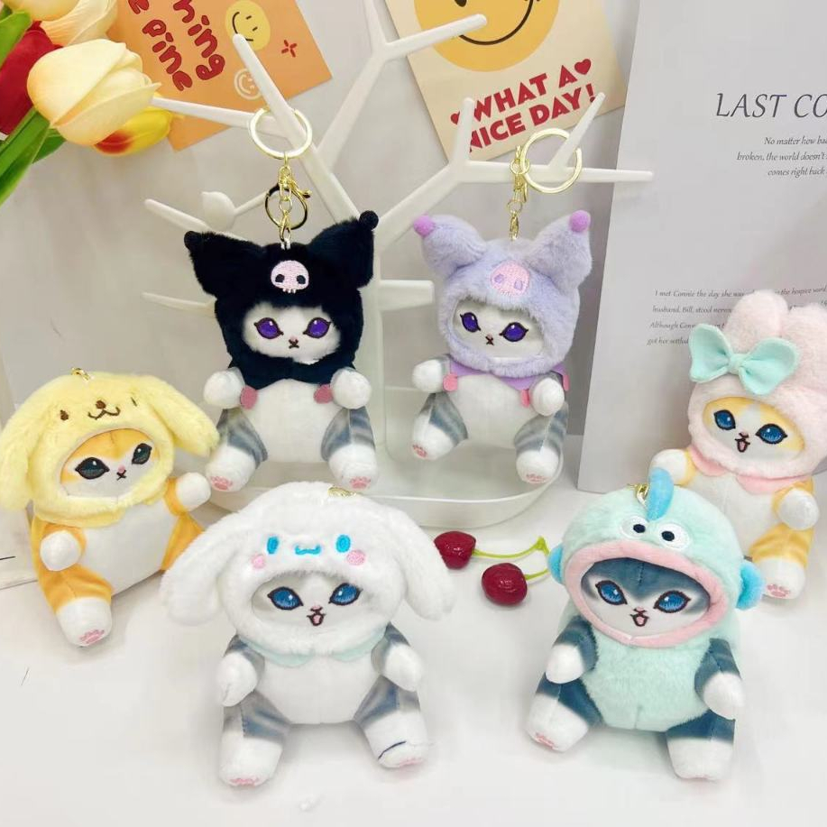 Jual Mofusand Sanrio Boneka Kucing Jepang Mofu Cinamoroll Kuromi My ...