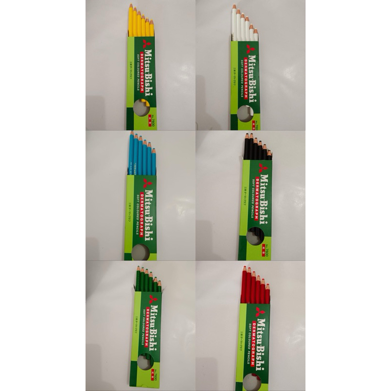 Jual (Pcs) Pensil Mitsubishi Dermatograph / pencil glass / pencil kaca ...