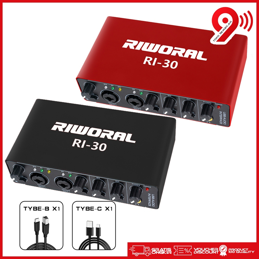 Jual Riworal RI-30 MICROVERB 4 crossover 4 frequency subwoofer ...