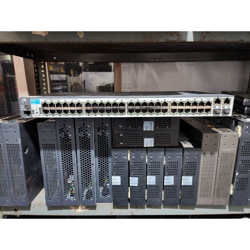 Jual Switch hub hp 2510-48 switch, seri J9020A, 48 port | Shopee Indonesia