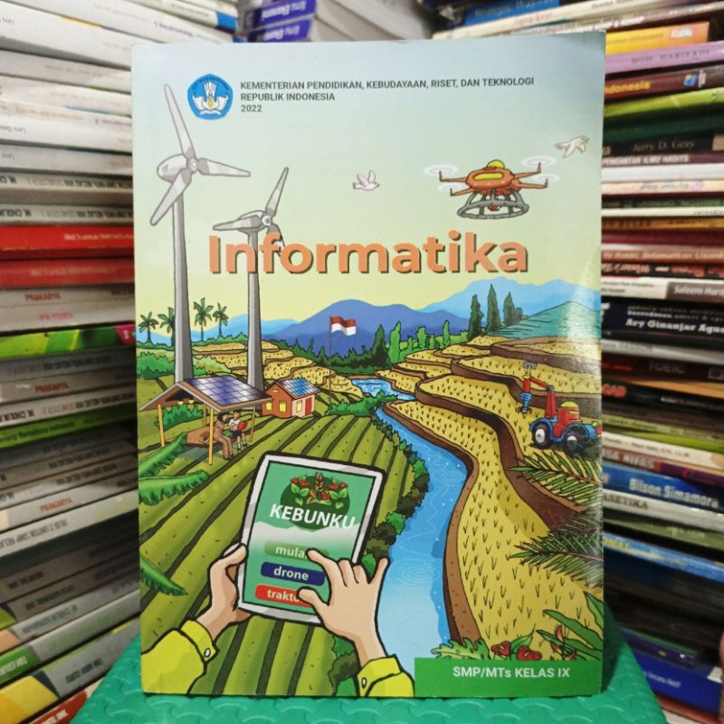 Jual Buku Paket Informatika Kelas 9 IX 3 III SMP MTS Penerbit Kementerian Kementrian Kurikulum ...