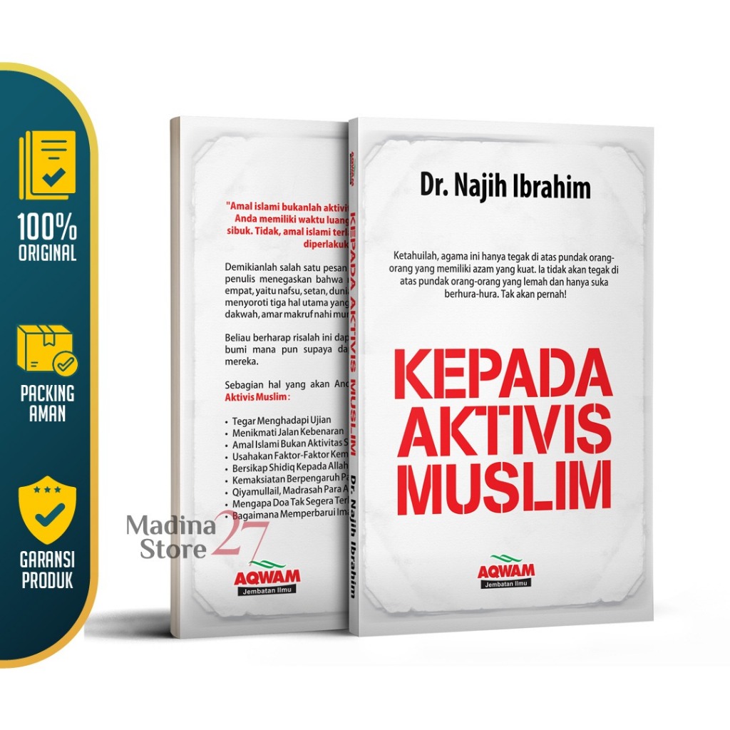 Jual Buku Kepada Aktivis Muslim | Amalan seorang aktivis islam | Shopee Indonesia