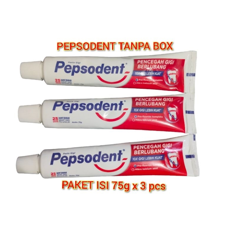 Jual Pepsodent Pasta Gigi White 225gr - Pepsodent 225gr Isi 2- Odol ...