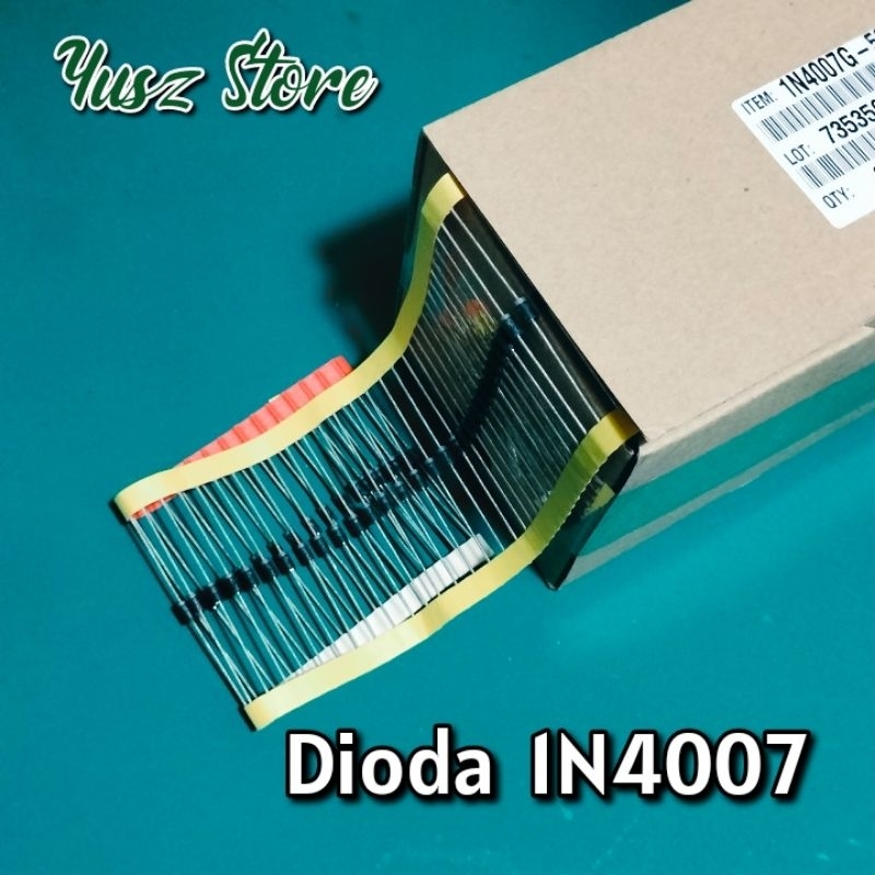 Jual Dioda 1N4007 1A 1000v Berkualitas Original IN4007 1 Amper 1000 ...