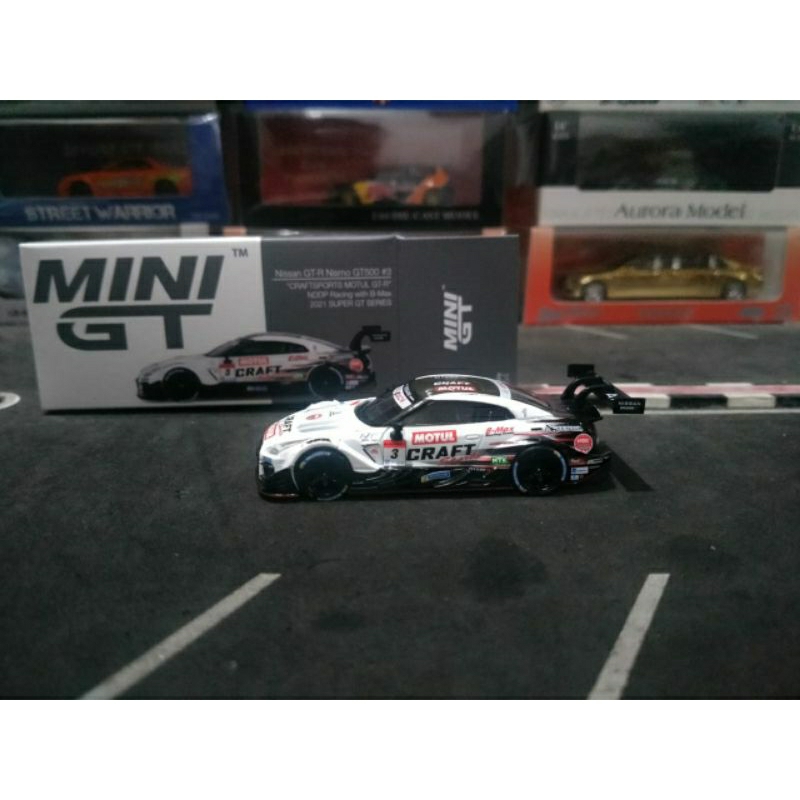 Jual Diecast Mini GT Nissan Skyline GTR R35 Nismo GT500 #3 Craft Spors Motul GTR No 635 | Shopee ...