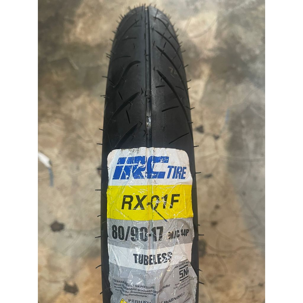 Jual BAN TUBELESS RING 17 UKURAN 80/90-17 RX01-F MERK IRC TUBELESS NEW ORIGINAL PRODUKSI TAHUN ...