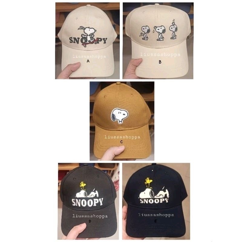 Jual Topi Miniso - Snoopy Summer Travel Collection Cute Baseball Cap ...