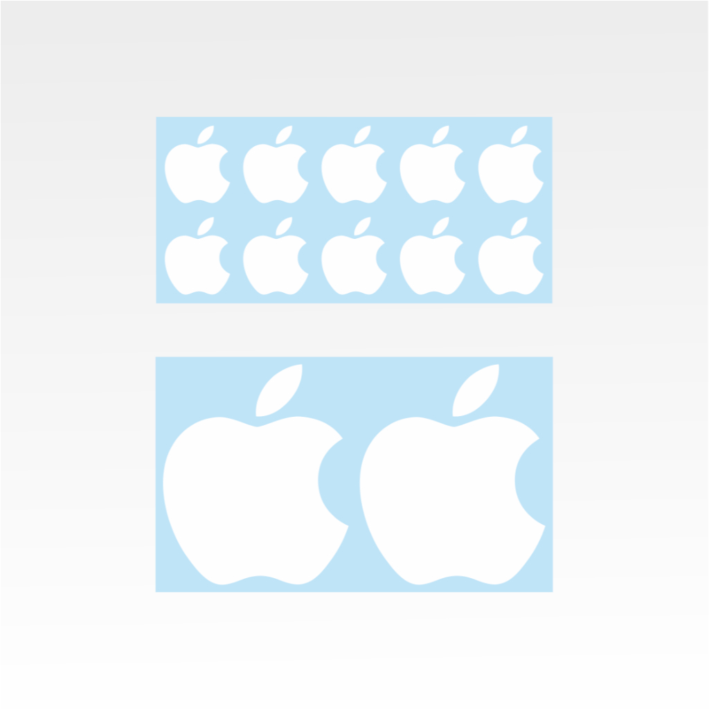 Jual Stiker Logo Apple Iphone Ipad | Shopee Indonesia