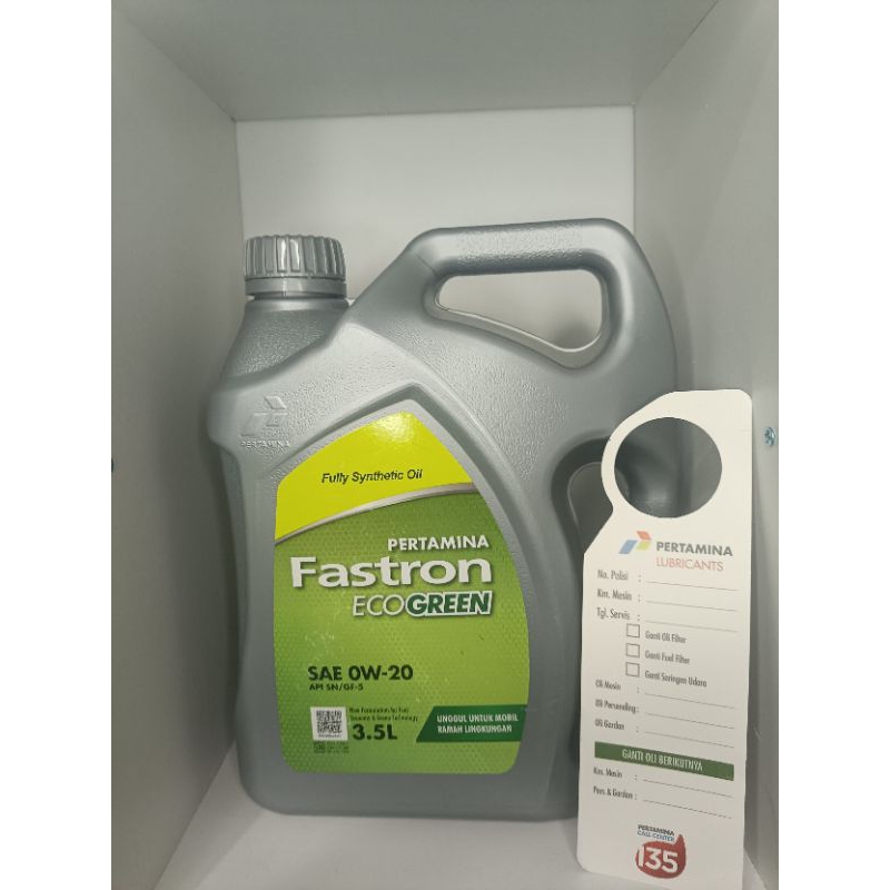 Jual OLI PERTAMINA FASTRON ECO-GREEN 0W-20 3,5Liter | Shopee Indonesia
