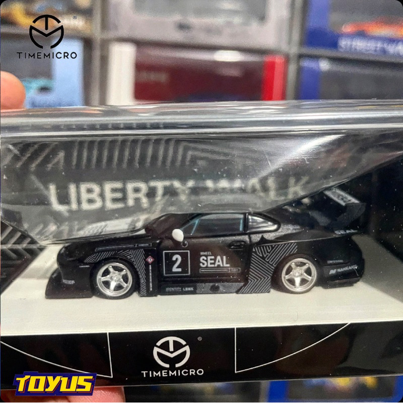 Jual Time Micro - LBWK Nissan Silvia S15 Black White Open Hood | Shopee ...