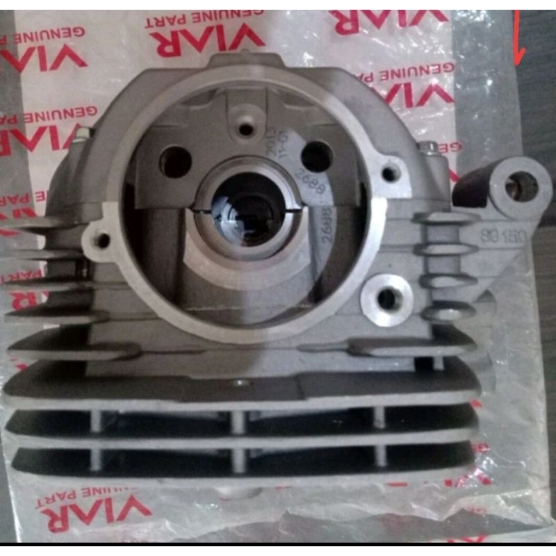 Jual Cylinder head Assy Viar Karya 150cc / Cross X 150 / Vix R / Pnp ...