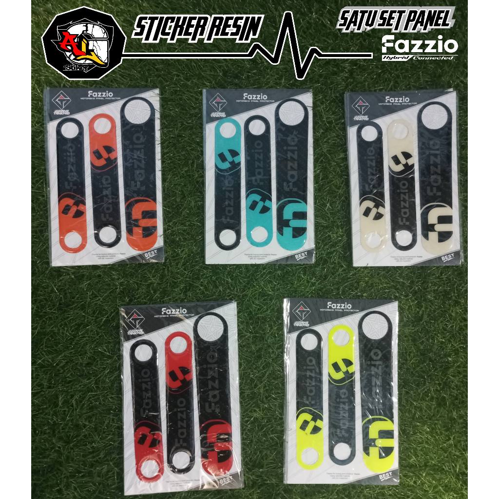Jual EMLEM PANEL FAZZIO/P4/EMLEM PANEL FAZZIO 125/STIKER PANEL FAZZIO ...