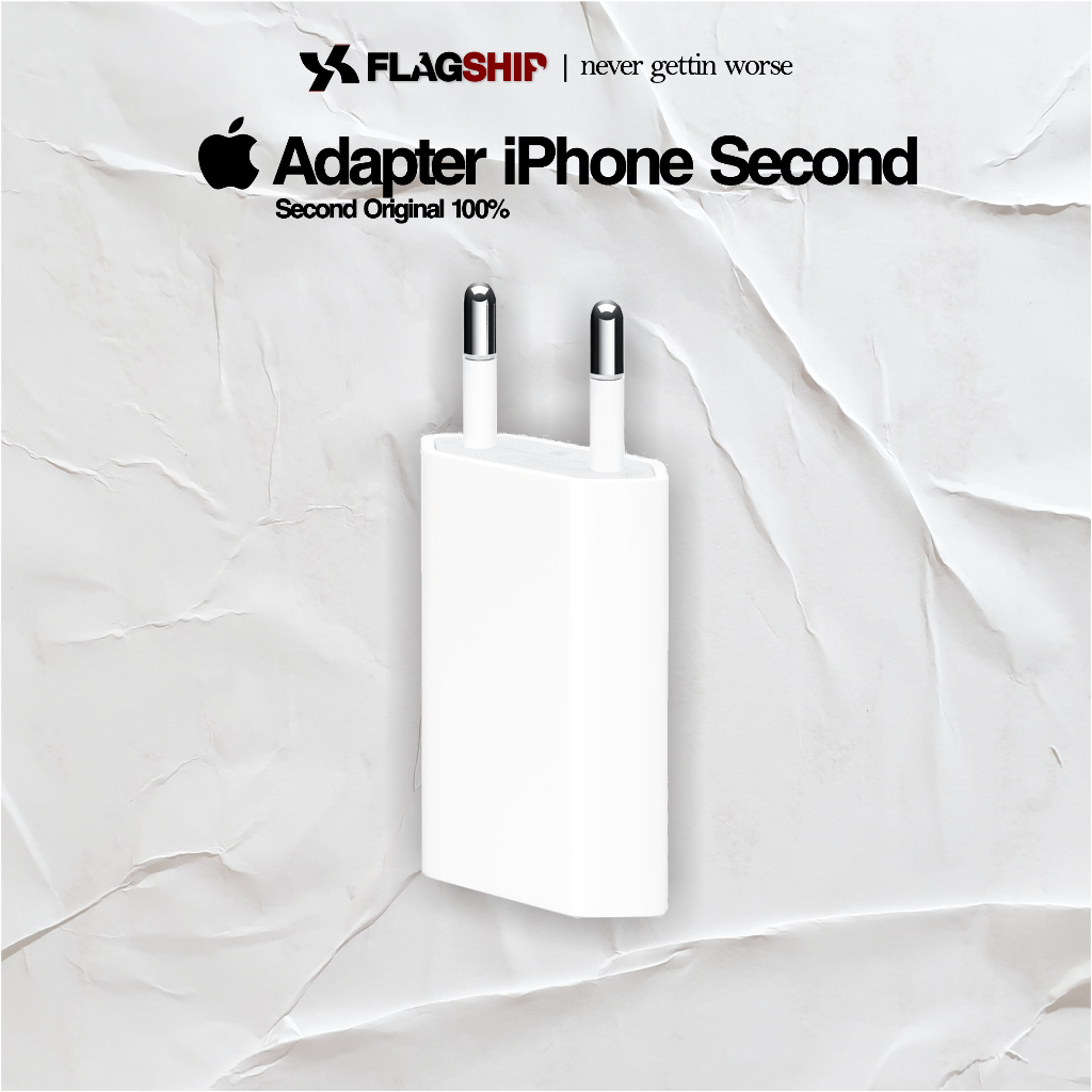 Jual 55.Flagship - 5W USB Power Adapter Original Apple Second iBox ...