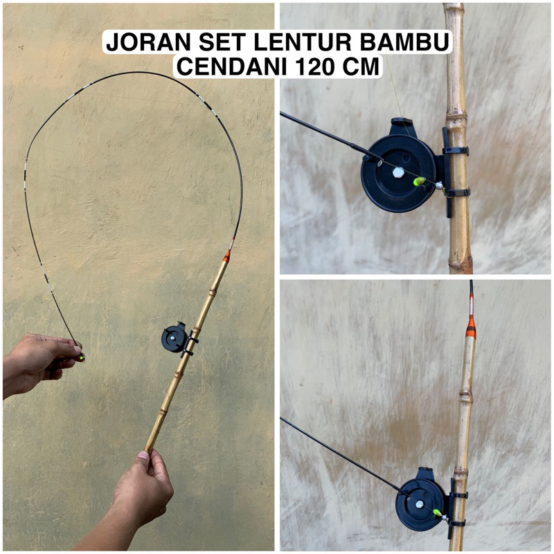 Jual JORAN SET LENTUR BAMBU CENDANI 120cm | PANCING SET LENTUR UNTUK ...