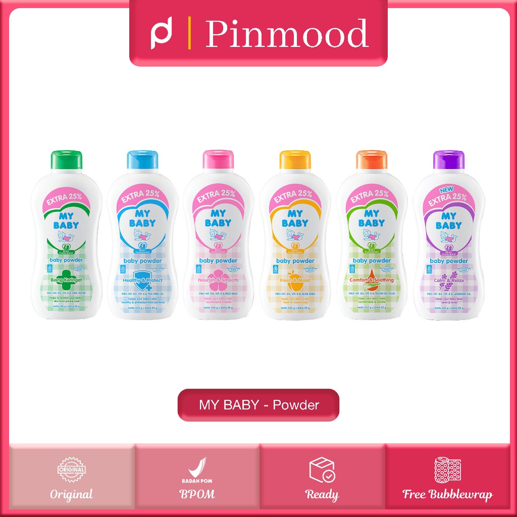 Jual MY BABY - POWDER ( 50 | 100 | 150 g ) - Bedak Tabur Bayi Healthy ...