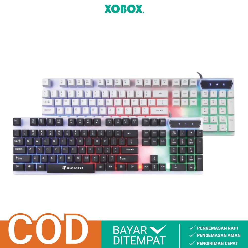 Jual HARGA SPESIAL XOBOX Keyboard Gaming K358 LED RGB Bachlight Support ...