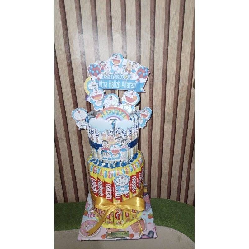 Jual Snack tower Doraemon 2 tingkat | Shopee Indonesia