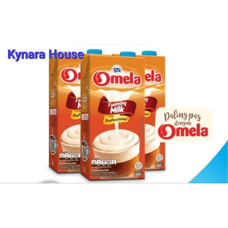 Jual Omela Frisian Flag Susu Cair Full Cream 1 Liter | Shopee Indonesia