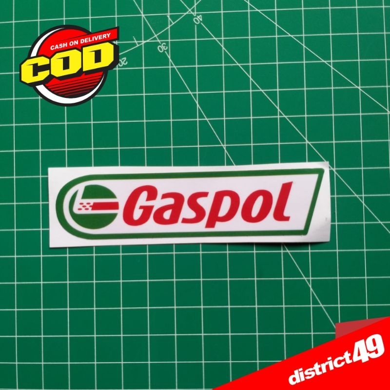 Jual Stiker plesetan GASPOL - Stiker Print Laminasi tahan air untuk ...