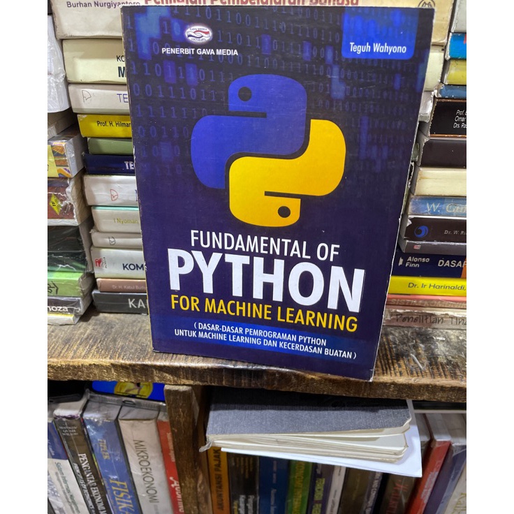 Jual HJ6 Fundamental Of Python For Machine Learning dasar dasar pemrograman Python Untuk Machine ...