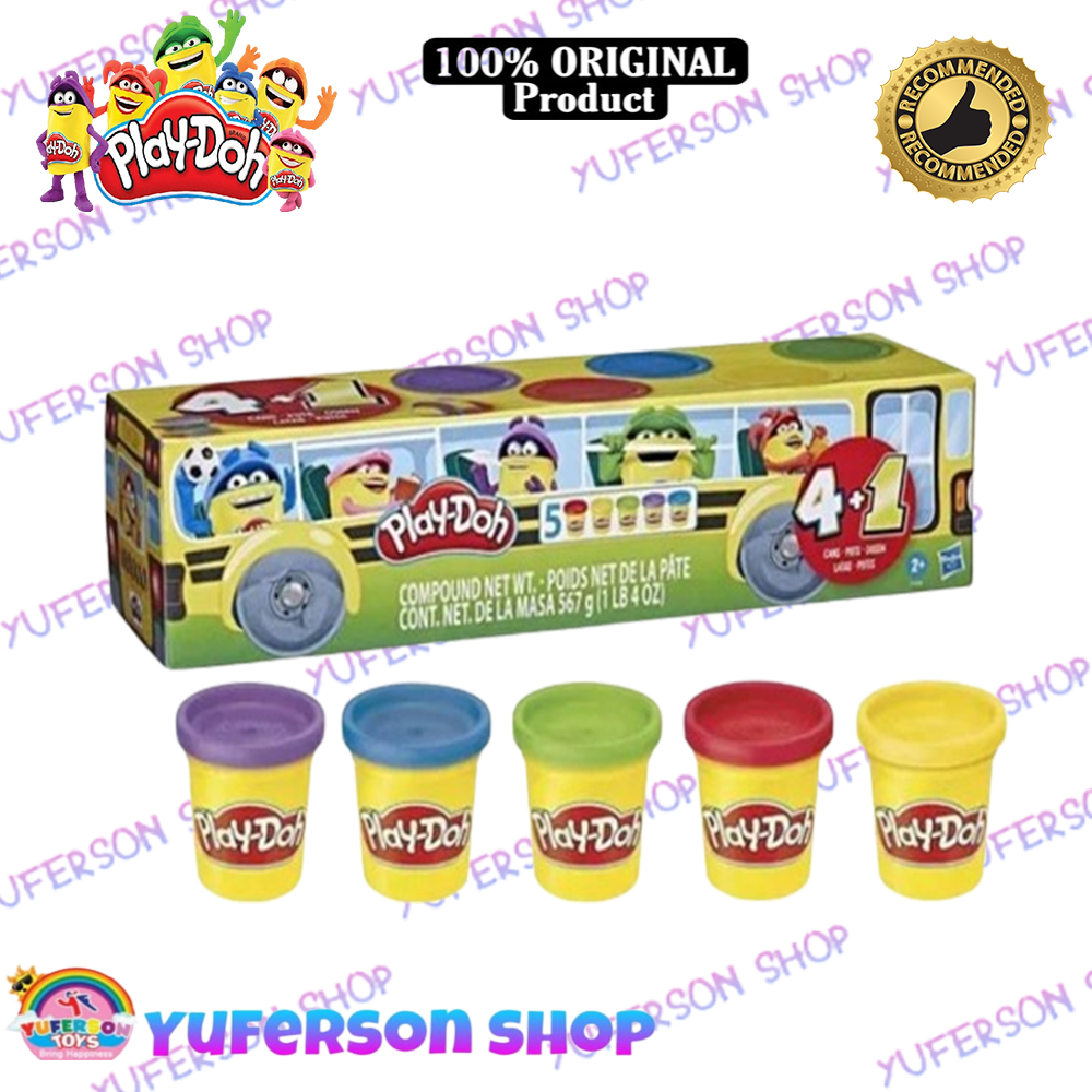 Jual PlayDoh Back to School 5 Pack PDOF7368 | Shopee Indonesia