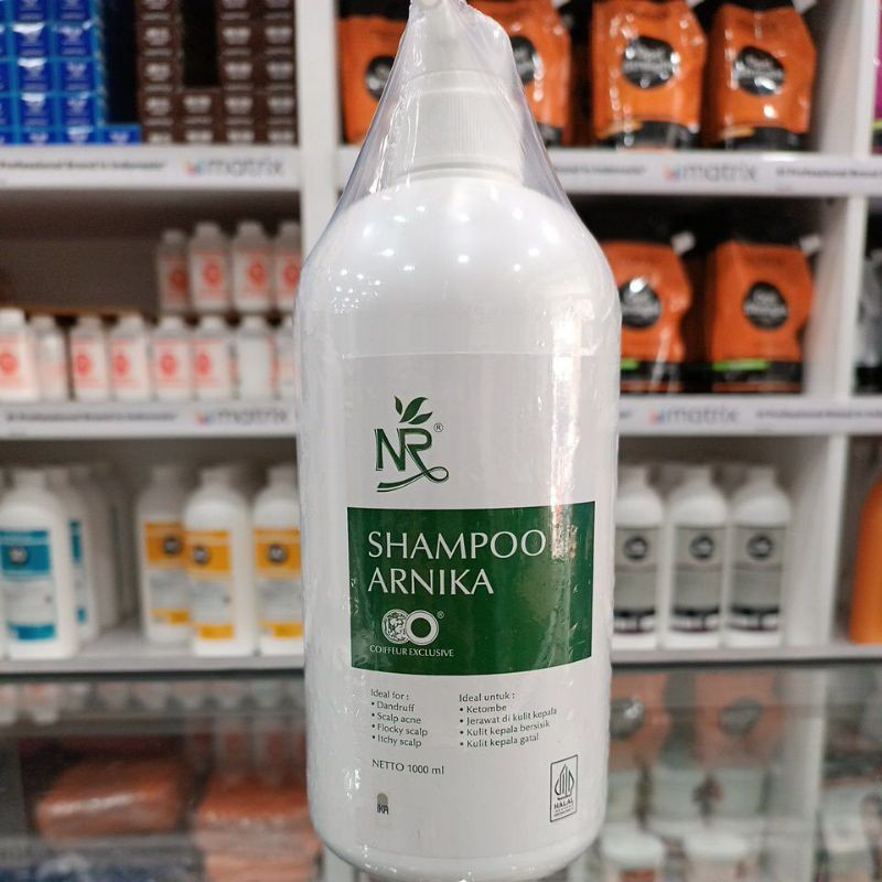 Jual NR Shampoo Arnika 1000ml - Untuk Rambut Ketombe | Shopee Indonesia