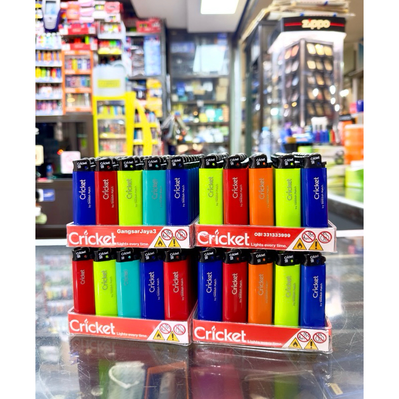 Jual korek Cricket Original Philippines 50pc | Shopee Indonesia