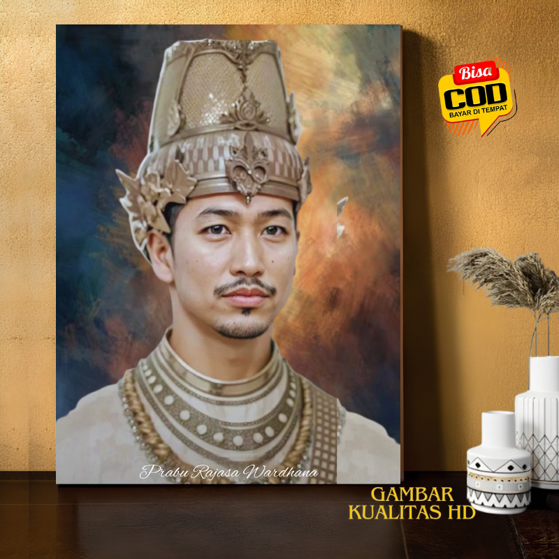 Jual Poster Raja Majapahit Rajasa Wardhana Hiasan Dinding Aesthetic ...