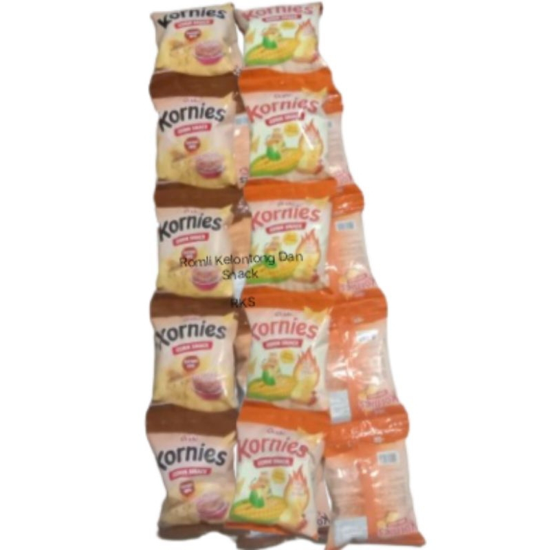 Jual Oishi Keripik Kornies Corn Snack 16gr - Bbq Korea / Keju Pedas 1 ...