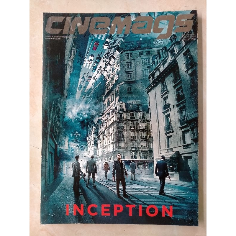 Jual Majalah Cinemags Inception Christopher Nolan 2010 | Shopee Indonesia