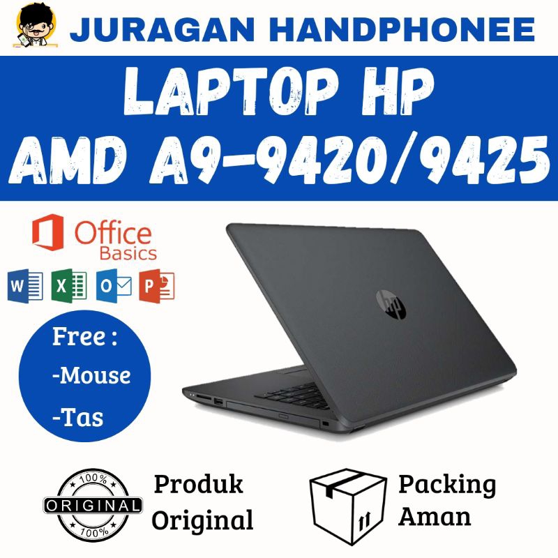 Jual Laptop HP 14 AMD A9-9420/9425 RAM 4GB / 500GB Layar 14 Inch ...