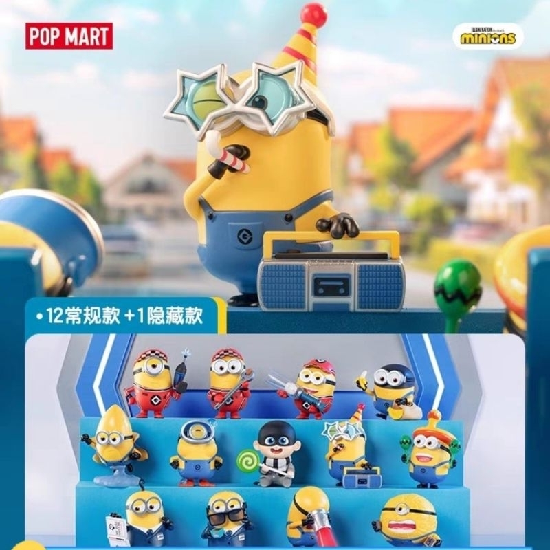 Jual ORIGINAL Pop Mart Despicable Me 4 Movie 2024 Minions Gru Jr Blind ...
