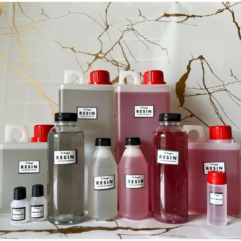 Jual Resin Merah Bening 100 Gram Free Katalis 5 Gram Lebih Hemat Recine ...